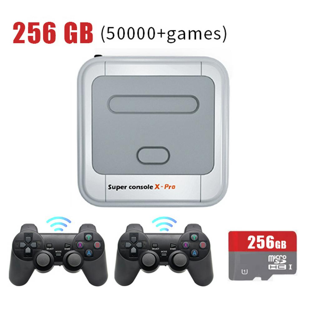 Super Console X-PRO TV Game Retro Video Game Console With Wireless ...
